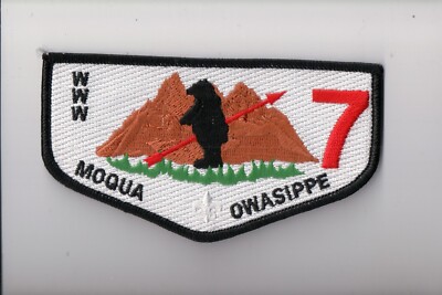 Lodge 7 Owasippe OA flap (BL) Moqua | eBay