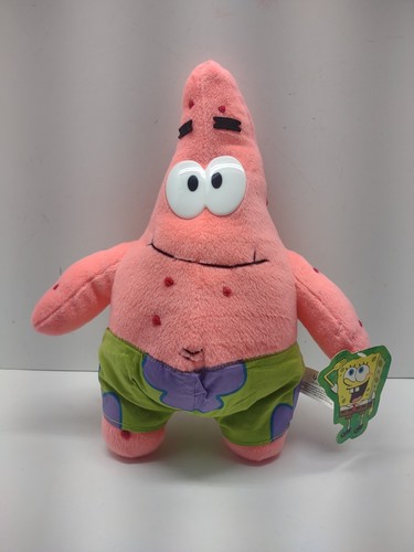 Patrick Star Fish Pink 13" Soft Plush with Plastic Eyes by Nanco-Brand ...