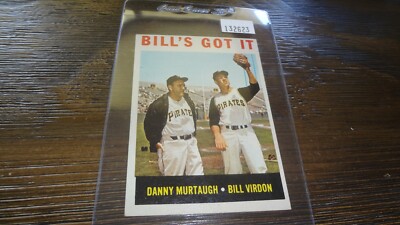 1964 TOPPS #268 BILL'S GOT IT INDENT ON BACK BASEBALL CARD | eBay