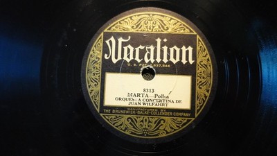 "Whoppee" JOHN WILFAHRT "Marta/California" Polka VOCALION 8313 Polish ...