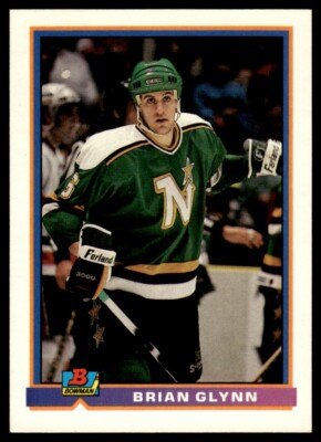 1991-92 Bowman #132 Brian Glynn Rookie Minnesota North Stars | eBay