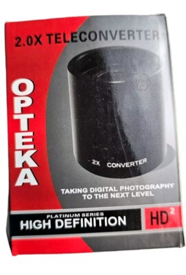 Opteka HD 2.0X 2X Teleconverter Metal Body Lens designed In Japan | eBay