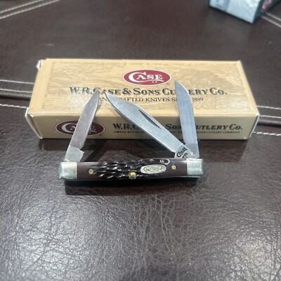 CASE XX Knife Made In USA 1999 6333 SS Small Stockman Jigged DELRIN ...