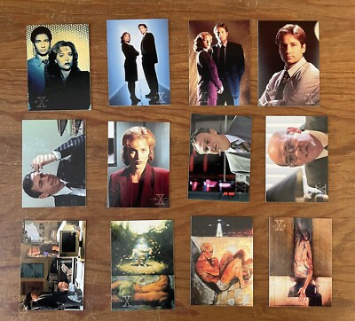 X-FILES SEASON 1 TOPPS 1995 TRADING CARD BASE SET OF 72 EX/NM MULDER ...