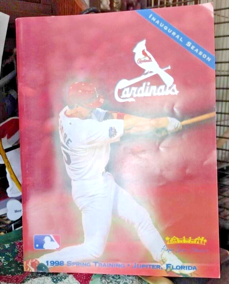 St. Louis Cardinals Mag Spring Training 1998 B67 | eBay