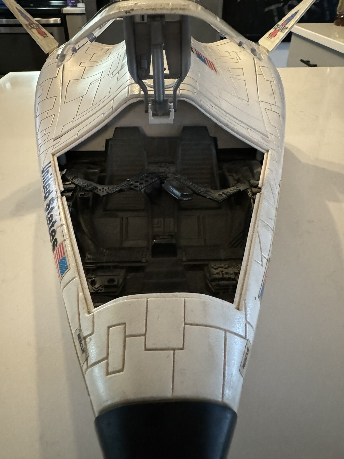 GI Joe 1987 Defiant Space Shuttle Ship and Booster For Restore Or Parts ...
