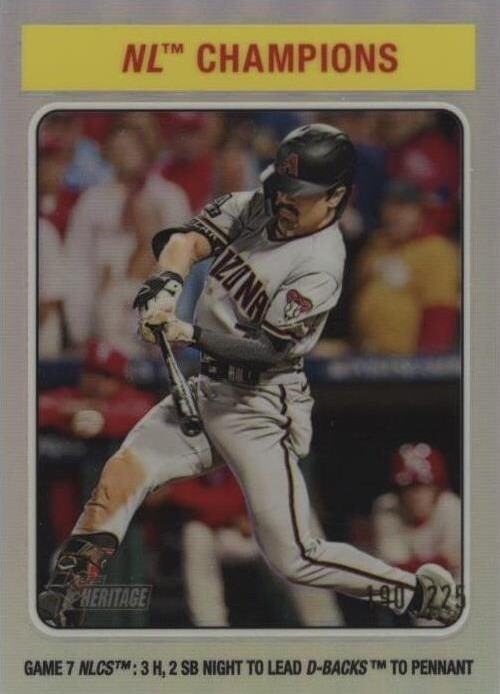 2024 Topps Heritage High Number - Playoff Highlights Corbin Carroll ...