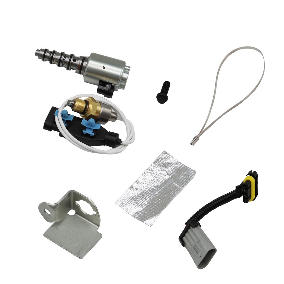 Turbo VGT Tune-Up Kit- Vane Position Sensor + VGT Solenoid For GM 6.6L ...