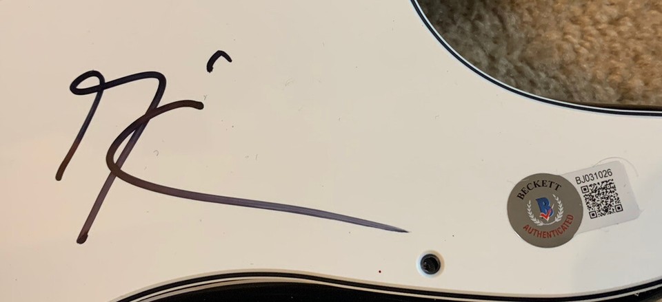 Maynard James Keenan Tool Signed Autographed Tele Style Guitar Beckett ...