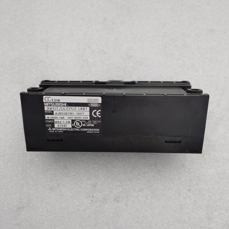 1PS Mitsubishi AJ65SBTB1-16DT CC-Link remote I/O module Used Free ...