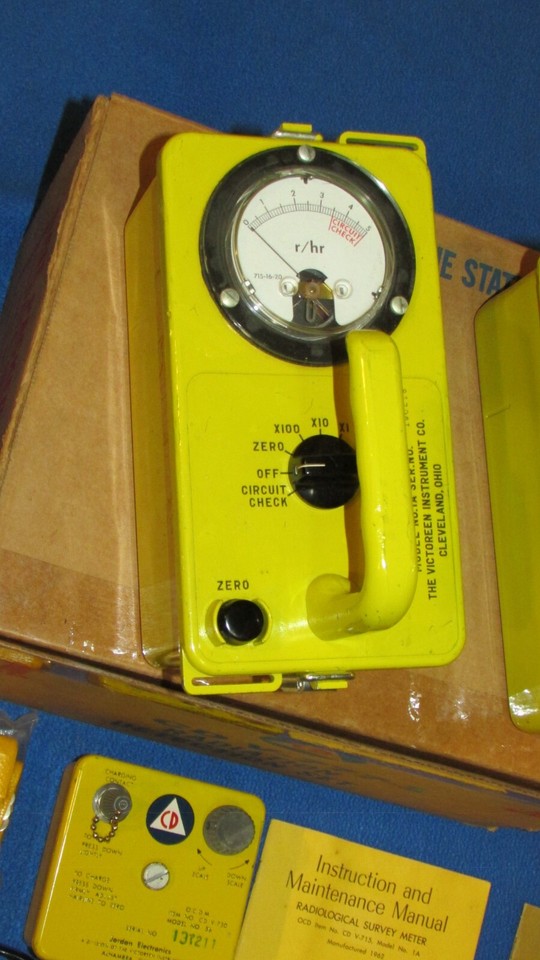 RETROFIT! TESTED! Geiger Counter CD V-777-1 Radiation Detection Set ...
