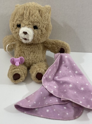 Little Live Pets Bear Cozy Dozy Baby Cubbles plush Interactive pacifier ...