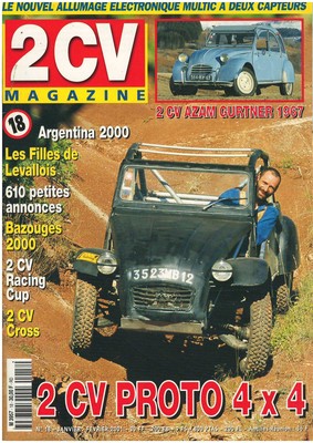 2cv Magazine N°18 Dossier : 2 cv Proto 4x4 | eBay