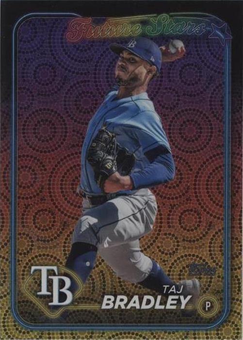 2024 Topps Series 2 - Future Stars Taj Bradley #589 Holiday for sale ...
