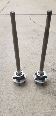 Used Broken Strange Axles with C clip Eliminators 12 bolt Chevrolet ...