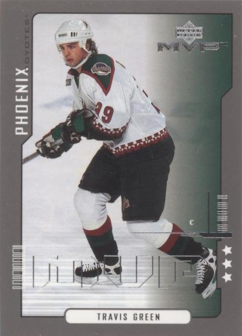 2000-01 Upper Deck MVP - Travis Green #139 Third Star for sale online ...