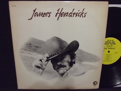 JAMES HENDRICKS - SELF TITLED LP RARE 1971 US MGM (PROMO DJ COPY ...