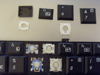 HP COMPAQ 610 615 510 515 6530 6730 6735 ANY KEYBOARD KEY, SELLING KEYS ...