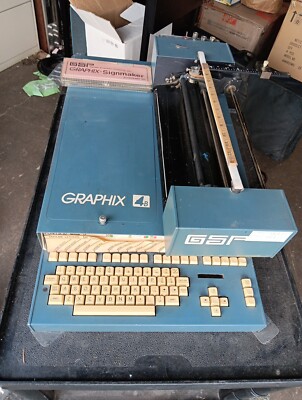 Gerber graphix-signmaker 4-B With 3 Genuine Original Manuals And ...
