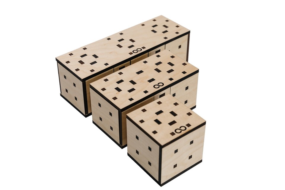 Wooden Puzzle 3 Pack: Altair Puzzle Box, Orion Puzzle Box, Antares ...