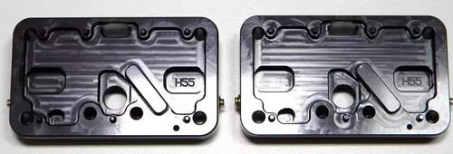 Holley QFT CCS 1050 CFM Pro Billet Dominator Metering Block 2 Circuit 5 ...