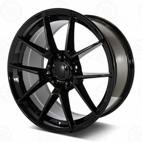 18" Gloss Black M3 CS Rims Wheels BMW 325 328 330 430 528 530 F30 F32 ...