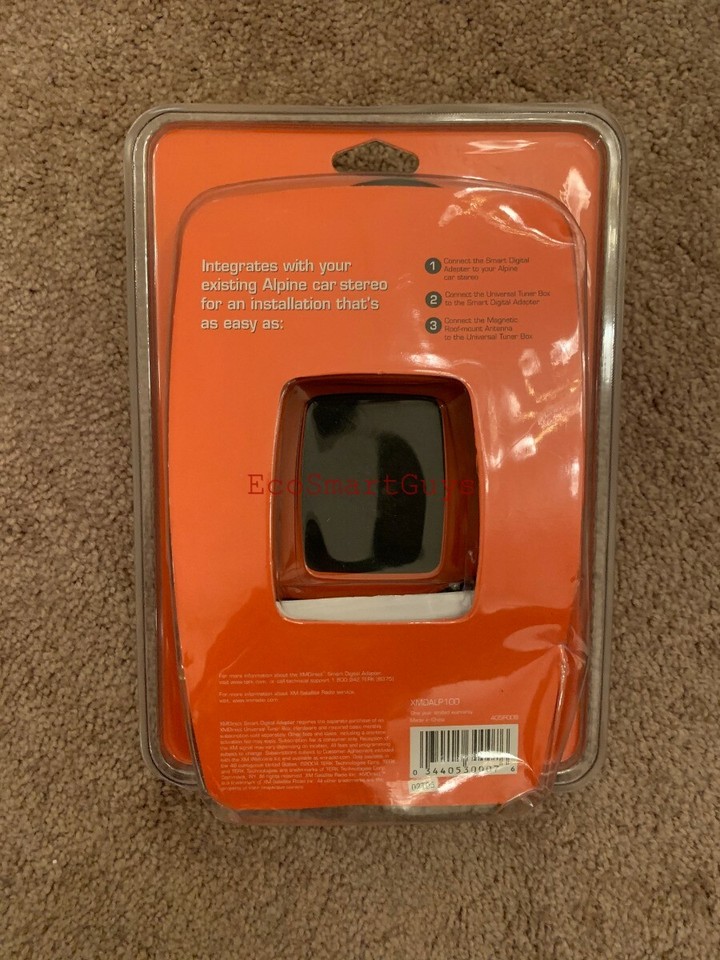 TERK XM Direct XMDALP100 Smart Digital Adapter For Alpine Car Stereo | eBay