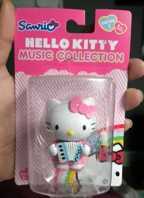 Hello Kitty Music Collection Series 1 Accordion Kitty 2in Mini Toy ...