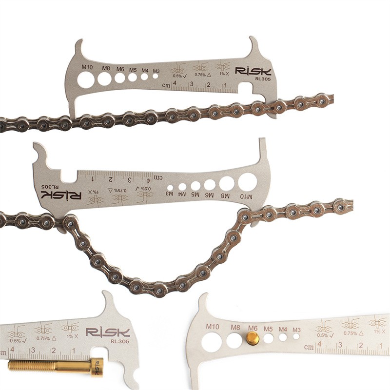 Chain Checker Chains Gauge Measurement MTB Bike Chain Wear Indicator ...