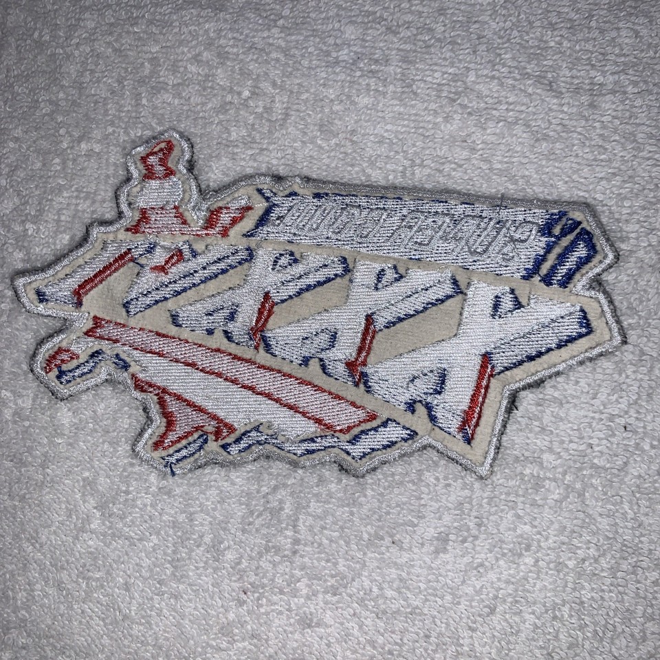 NFL PATCH - SUPER BOWL XXXVI - PATRIOTS VS RAMS - 2002 | eBay