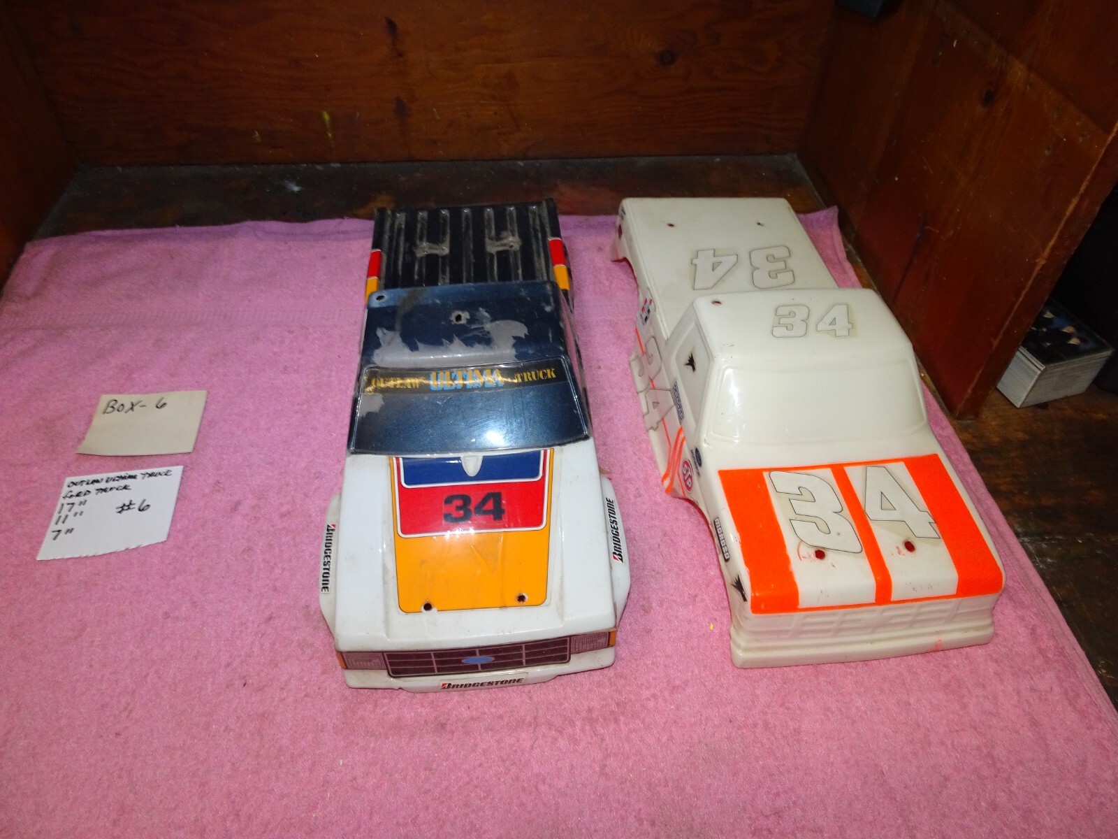 RC Car Painted 2 X LOT Parma FORD Truck Body Vintage Tamiya PARTS | eBay