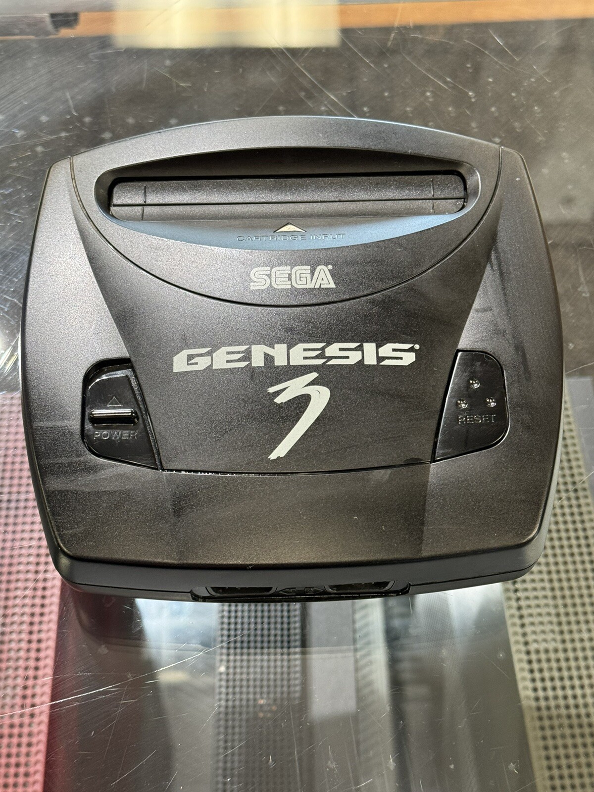 SEGA Genesis Model 3 MK-1461 Console Megafire Controller Skitchin Game ...