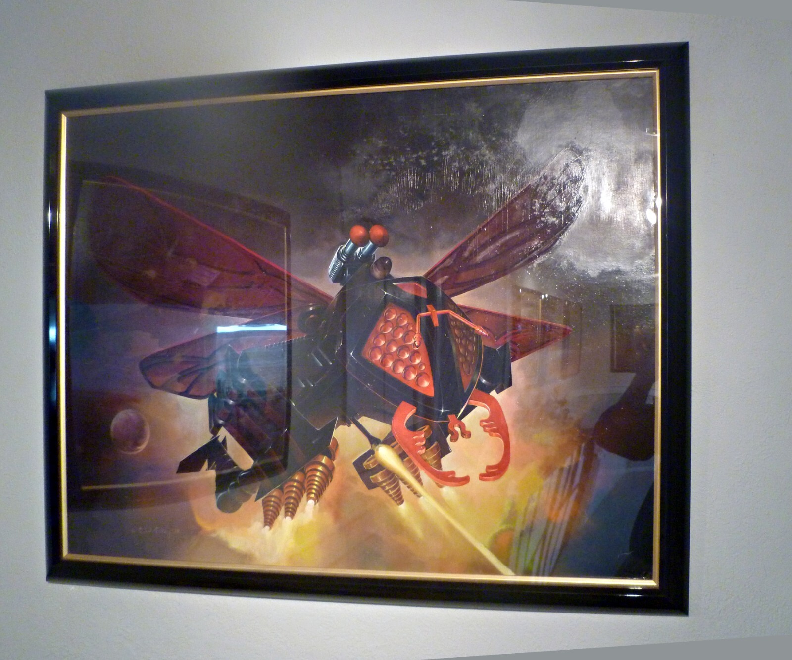Vintage Frazetta Ken Kelly 7 Original Micronauts Microman Paintings Set ...