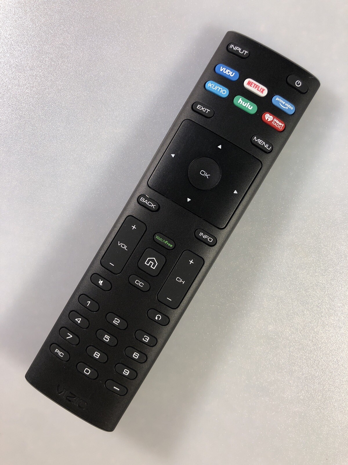 Genuine Vizio XRT136 TV Remote Control w Vudu Hulu Netflix IHeartRadio ...