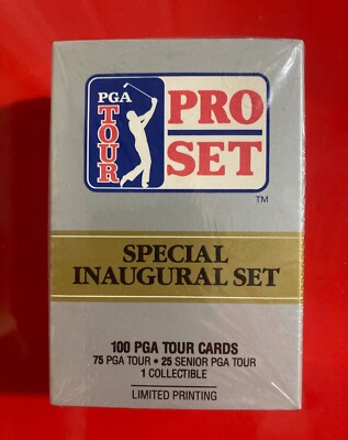 1990 Pro Set PGA Golf Tour Inaugural Set NEW Factory Sealed Many Rookie ...
