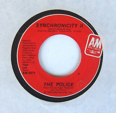 The Police - Sting - Synchronicity II / Once Upon Daydream 7" 45 A&M ...