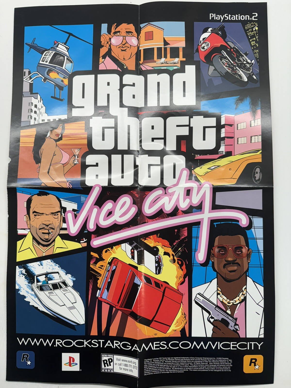 Grand Theft Auto GTA Vice City Strategy Guide Book Brady Games ...