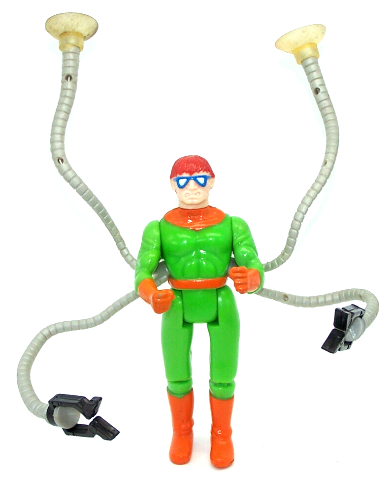 1993 Marvel Super Heroes Dr. Octopus Grasping Tentacles Toy Biz 5 ...