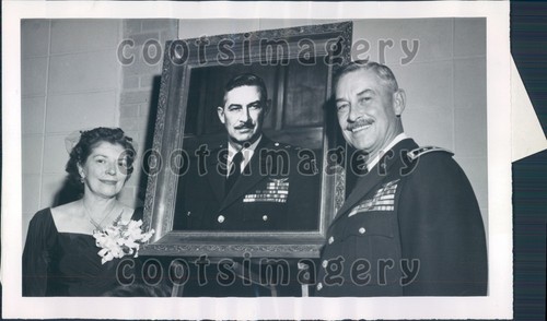 1960 US Army Major General J B Medaris & Wife Redstone Arsenal AL Press ...