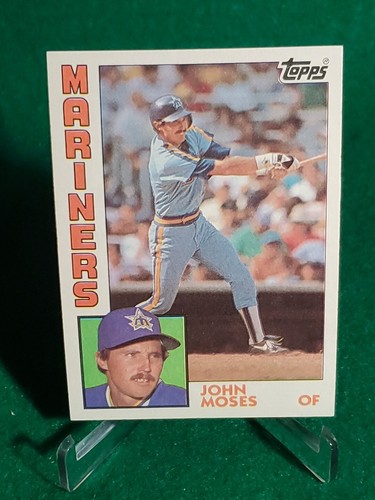 1984 Topps Baseball #517 John Moses Seattle Mariners | eBay
