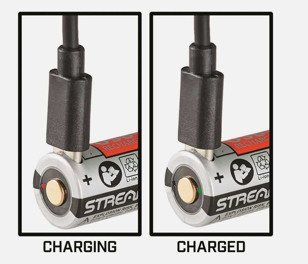 2-Pack Streamlight Rechargeable Battery CR123A 850mAh SL-B9 (20237) 300 ...