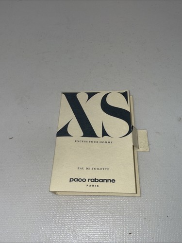 Paco Rabanne Excess Pour Homme Eau de Toilette .05 fl oz Carded Sample ...