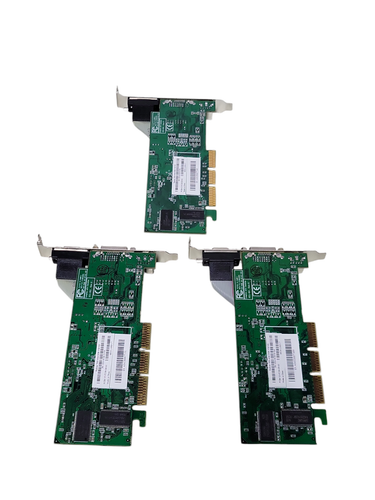 Lot of 3x Radeon 7000 64M DDR V/D/VO Graphics cards, READ _ | eBay