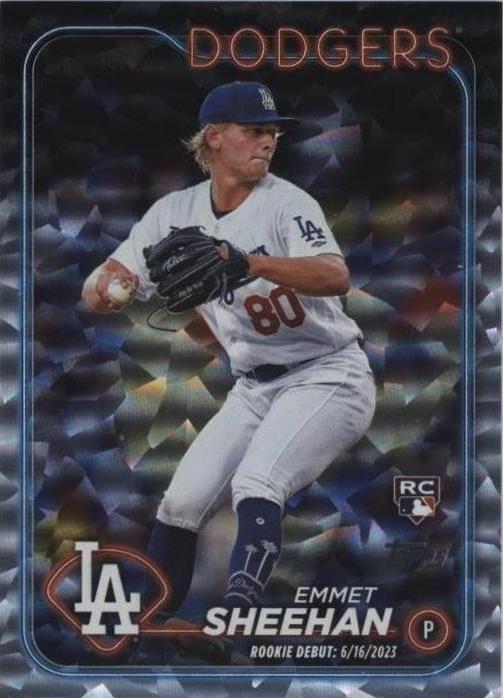 2024 Topps Update Series - Rookie Debut Emmet Sheehan #US141 Silver ...