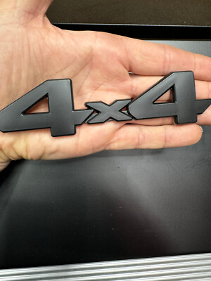 1pcs Matte Black 4x4 Emblem for Toyota Tacoma Tundra 4Runner Metal | eBay