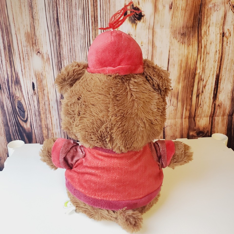 Animal Adventure Teddy Bear Plush Toddlers Stuffed Animal Brown/Red ...