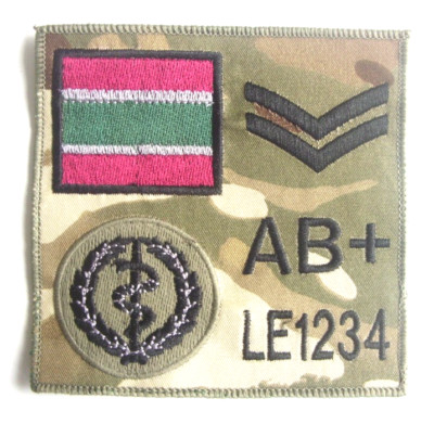 RAMS ROYAL ARMY MEDICAL SERVICE MTP TRF ZAP BADGE (RAMC, QARANC RADC ...