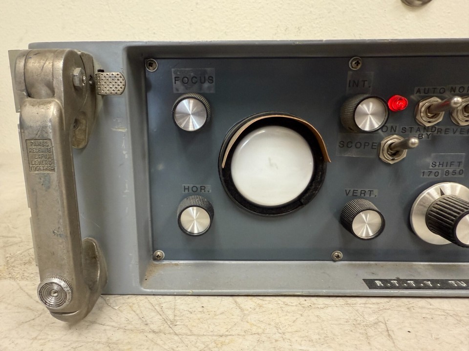 Vintage Homebrew? RTTY TU KTPPR Ham Radio Teletype Equipment Unit | eBay