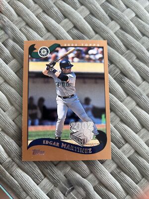 2002 Topps Opening Day #115 Edgar Martinez Seattle Mariners | eBay