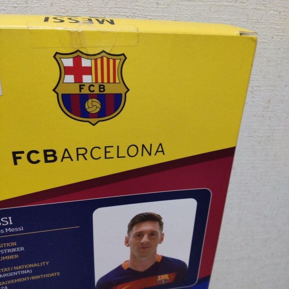 Lionel Messi FC Barcelona figure with original box | eBay